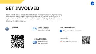 Electronic medical record solution for rural and remote areas using ...