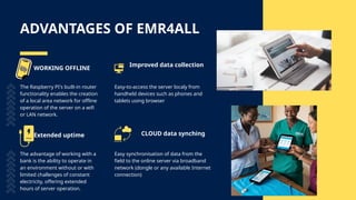 Electronic medical record solution for rural and remote areas using ...