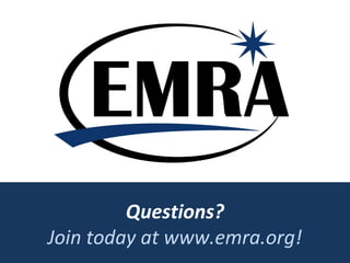 EMRA Medical Student Membership Benefits | PPT