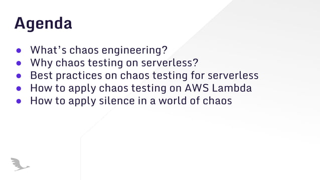 Applying Chaos Engineering to Build Resilient Serverless Applications | PPT