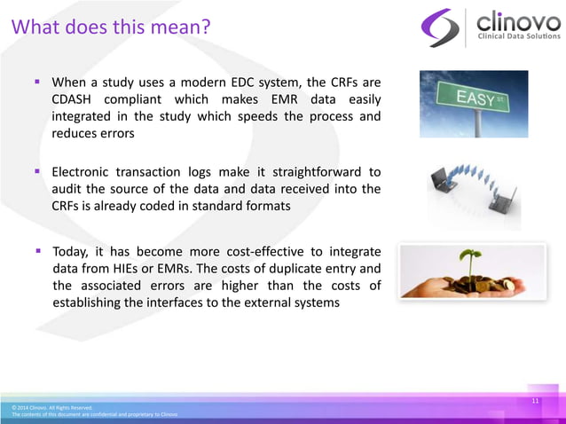 EMR and EDC Integration | PPTX