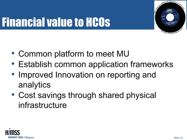 Establishing an EMR Application Ecosystem | PPT