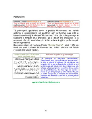 Emrat e profetit Muhamed a.s ne bibel | PDF