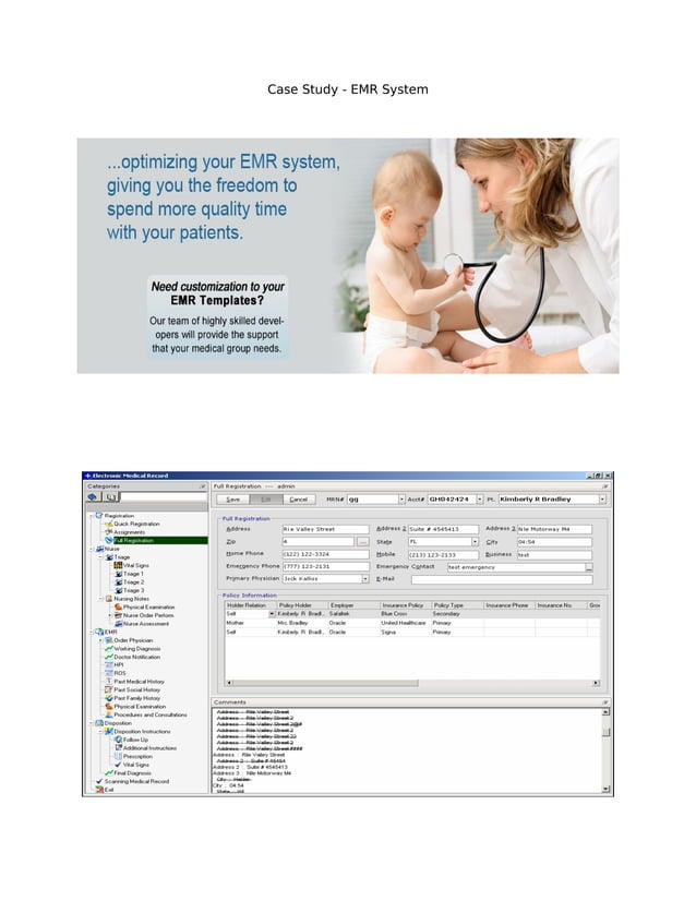 Emr case study | PDF | Healthcare Industry | Industries