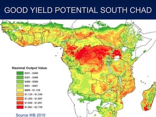 Chad - Sustainable Commercial Agriculture | PPT