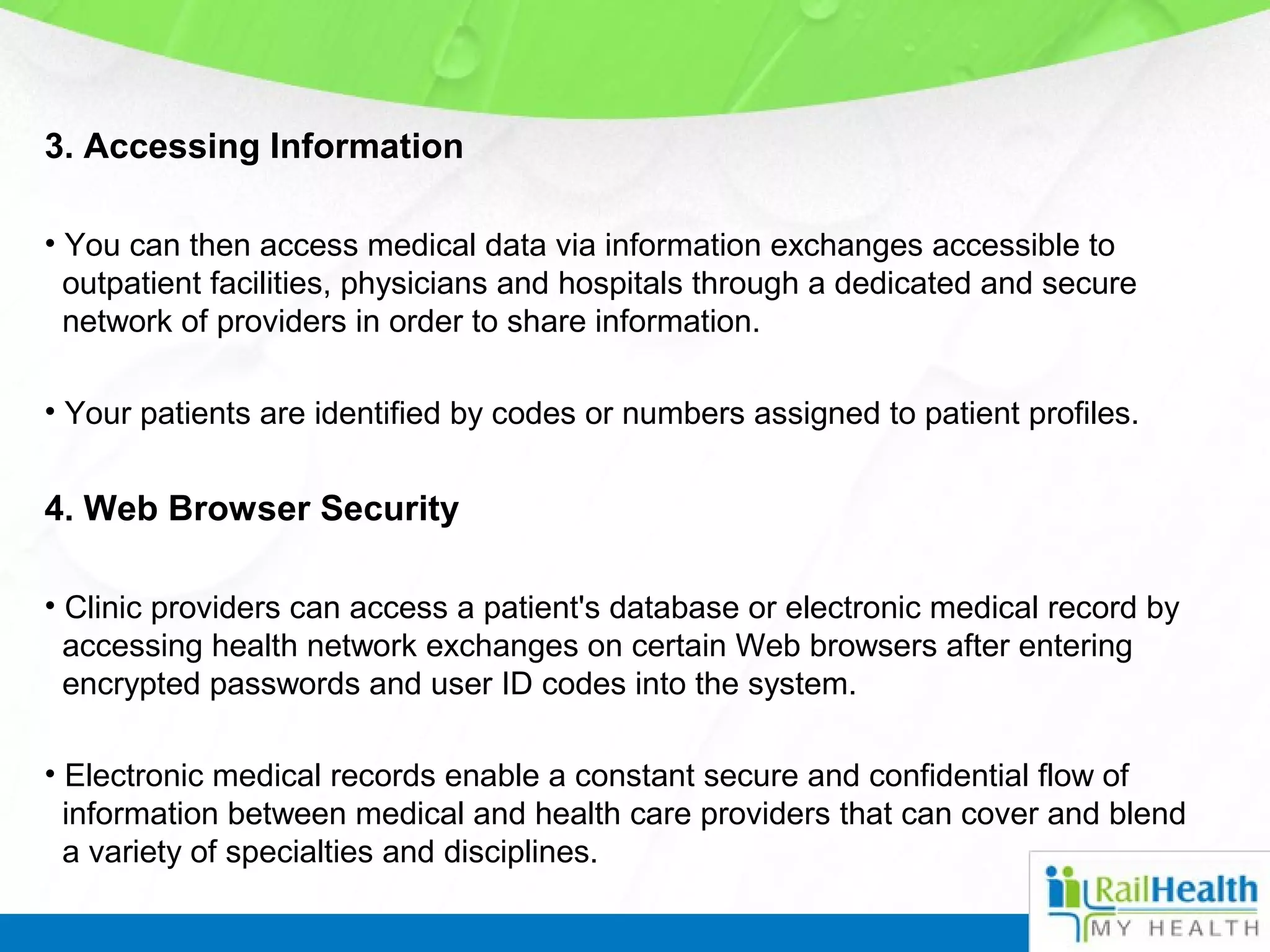 Electronic medical record for clinic | PPT