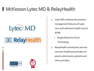 Recommendation for a good EMR system | PPTX | Operating Systems | Computer Software and Applications