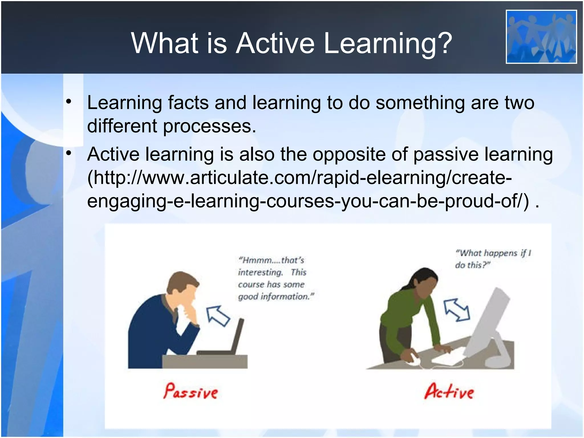 The Basics of Active Learning | PPT