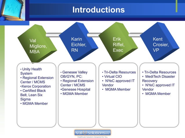 Emr Ehr And Meaningful Use Presentation