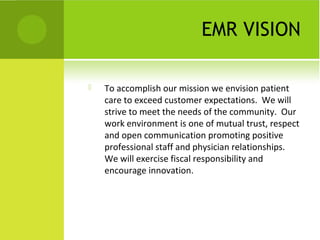 Emr implementation | PPT