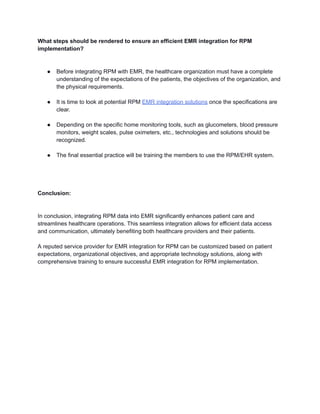 EMR integration for RPM.pdf