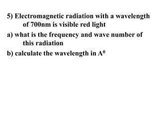 Electro magnetic resonance & its relation with frequency,wave length ...