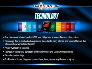 EMRO Quantum Products and Opportunity Presentation | PPTX