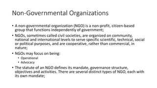 Role of NGOs in digital transformation: the case for supporting COVID ...