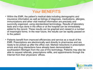Electronic medical record for patients | PPT | Internet | Computing