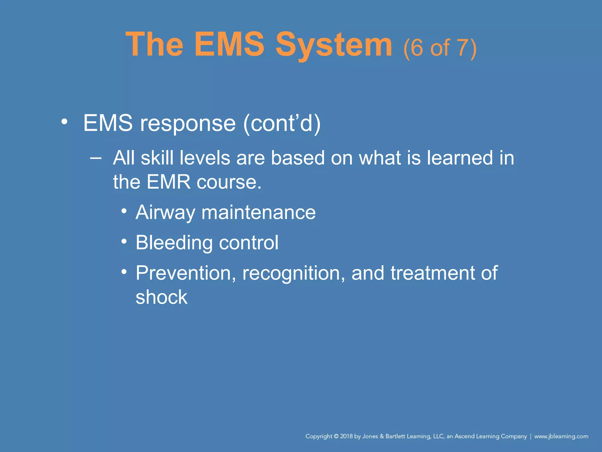 Chapter 1 Powerpoint - Emergency Medical Responder | PPT