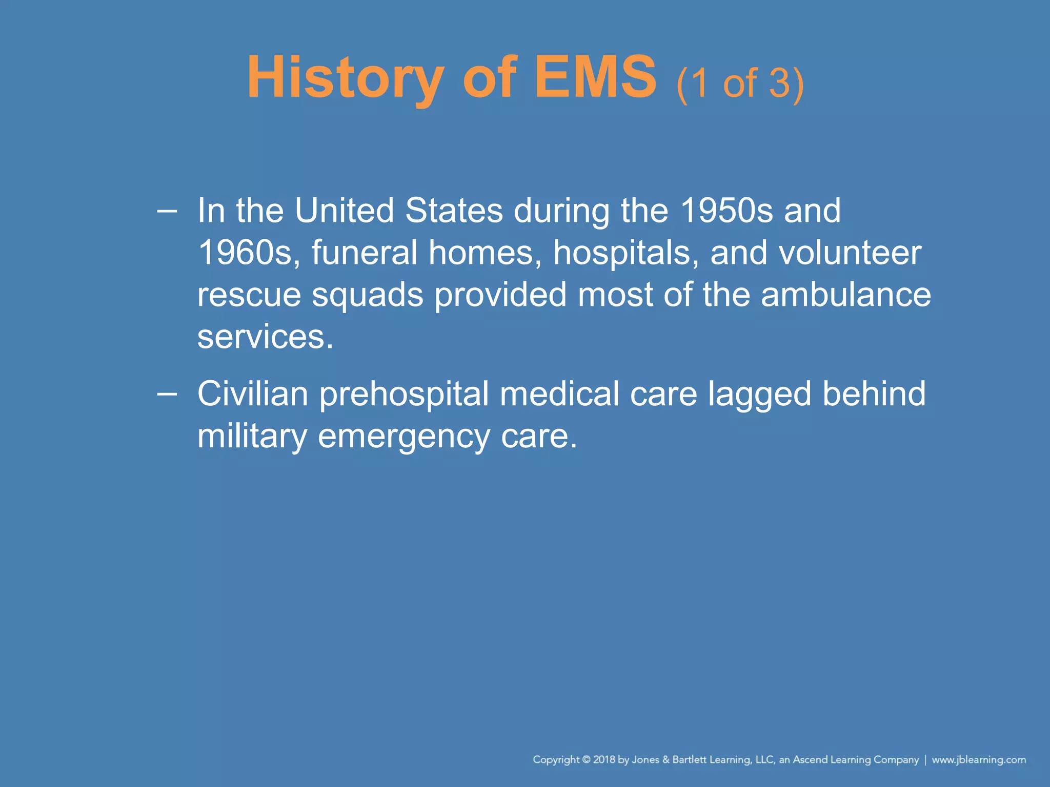 Chapter 1 Powerpoint - Emergency Medical Responder | PPT
