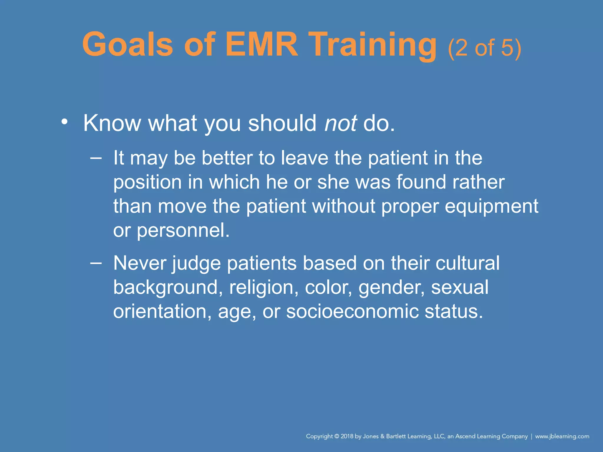 Chapter 1 Powerpoint - Emergency Medical Responder | PPT