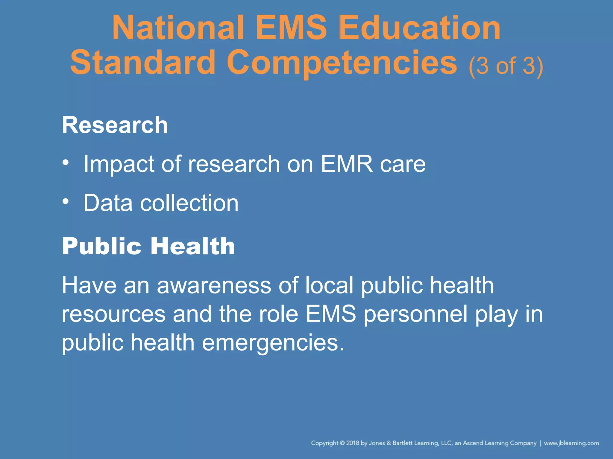 Chapter 1 Powerpoint - Emergency Medical Responder | PPT
