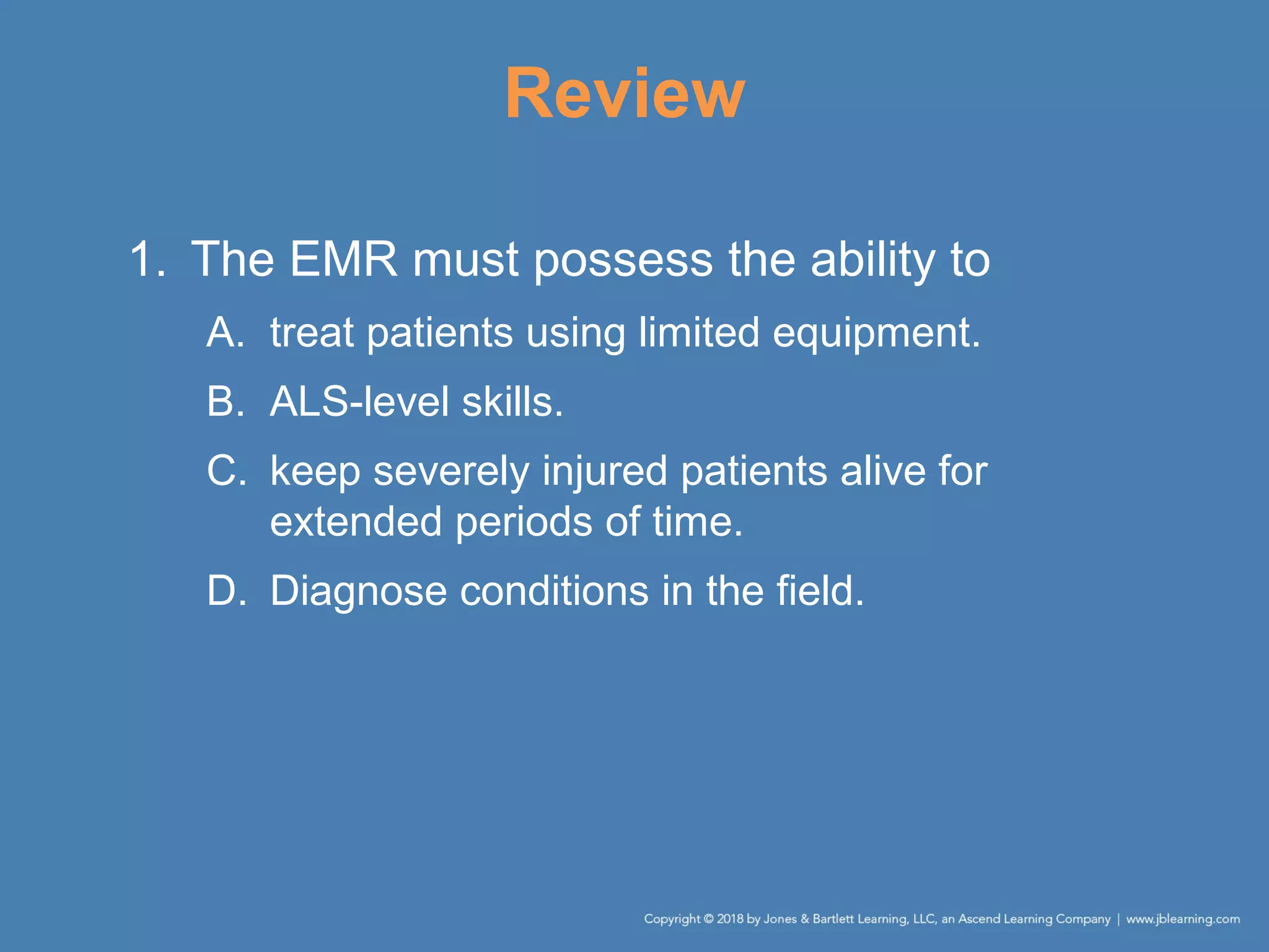 Chapter 1 Powerpoint - Emergency Medical Responder | PPT | First Aid | Injuries