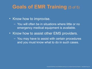 Chapter 1 Powerpoint - Emergency Medical Responder | PPT
