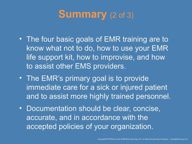 Chapter 1 Powerpoint - Emergency Medical Responder | PPT | First Aid ...