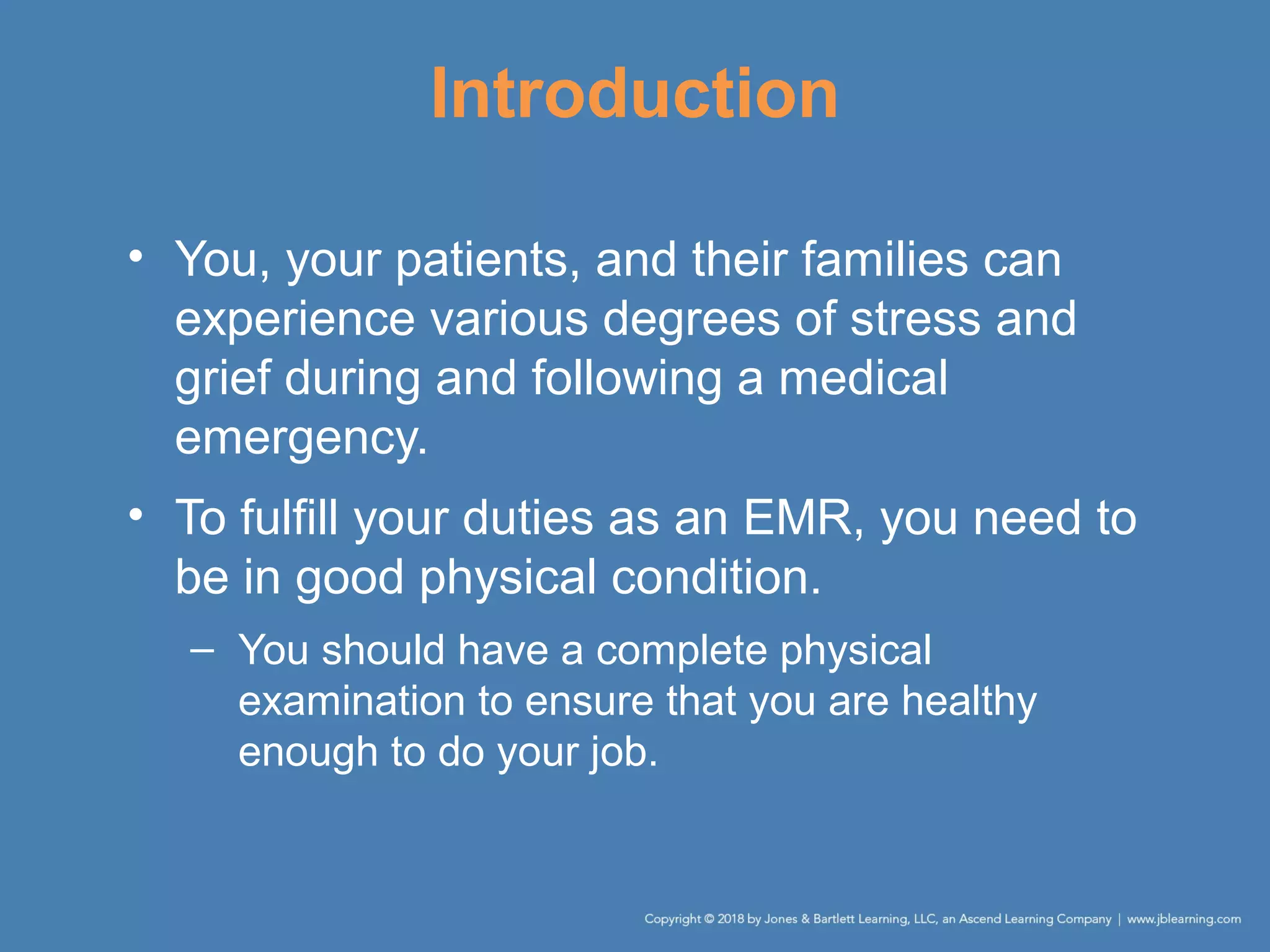 Chapter 2 Powerpoint - Emergency Medical Responder | PPT