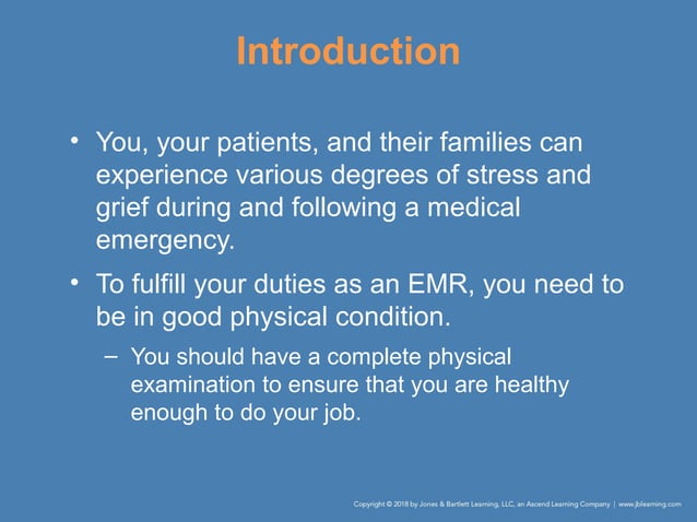 Chapter 2 Powerpoint - Emergency Medical Responder | PPT | First Aid ...