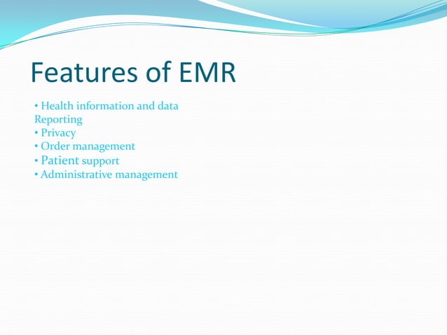 Emr presentation | PPTX