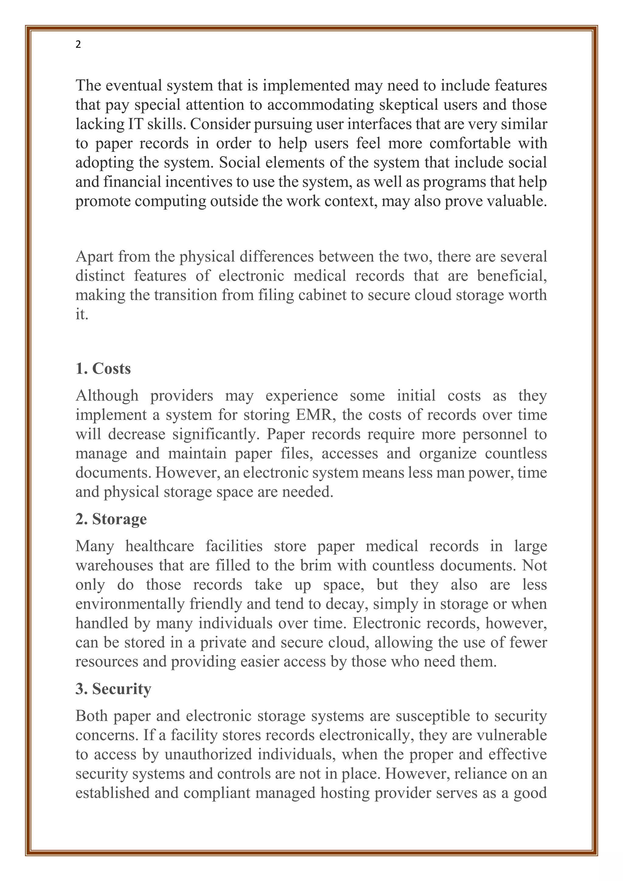 EMR system at a large hospital in India: Challenges and strategies for ...