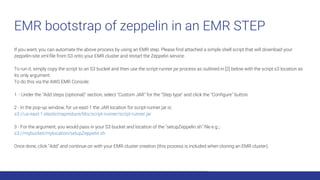 Emr zeppelin & Livy demystified | PPT
