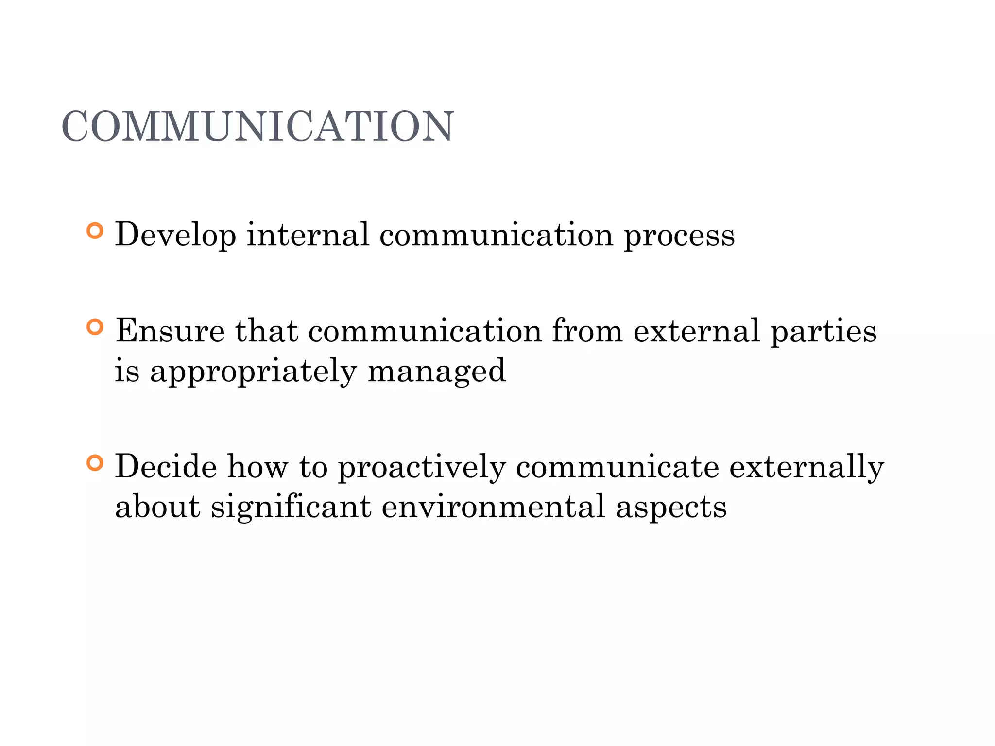ENVIRONMENTAL MANAGEMENT SYSTEM | PPT