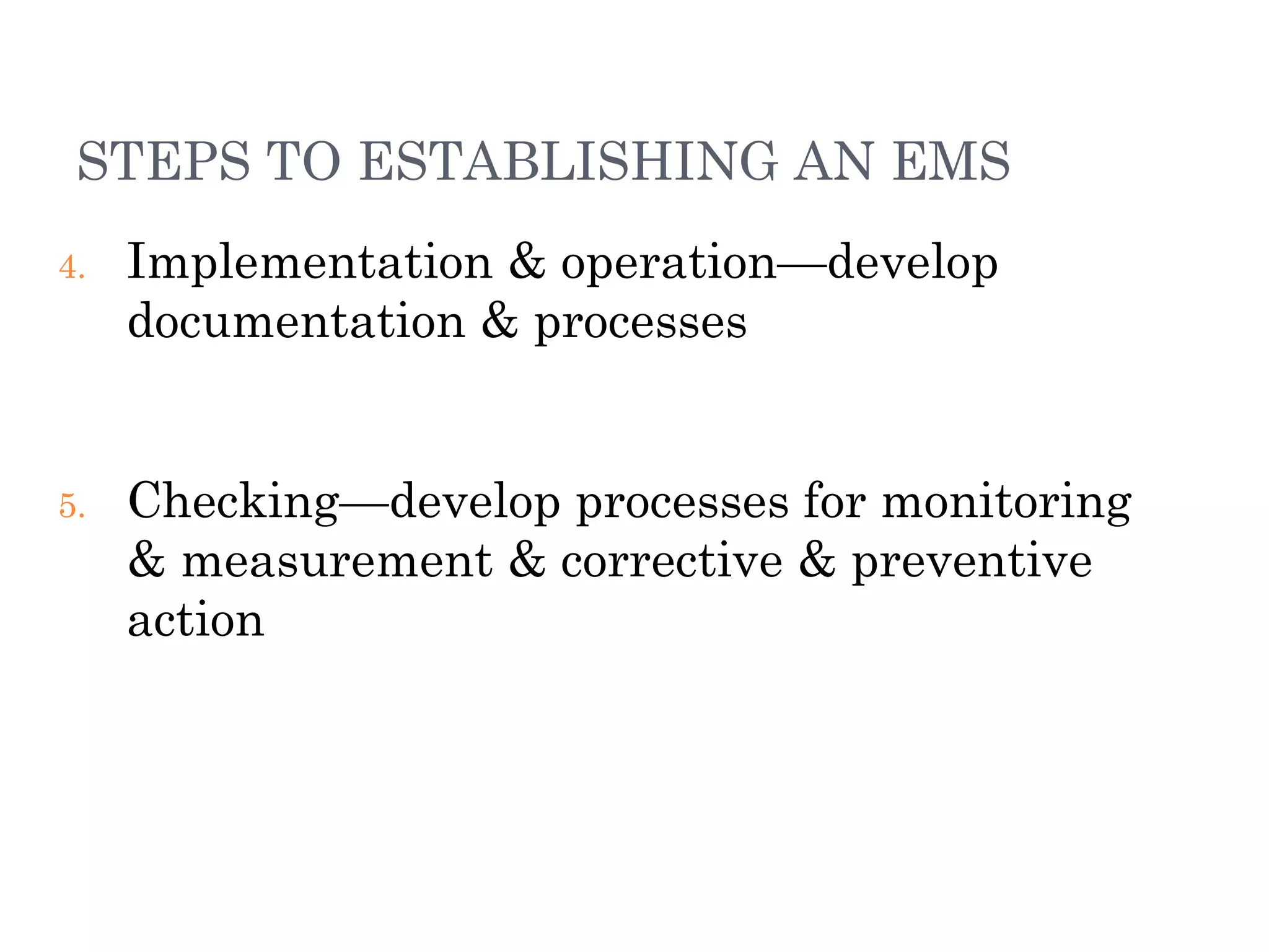ENVIRONMENTAL MANAGEMENT SYSTEM | PPT
