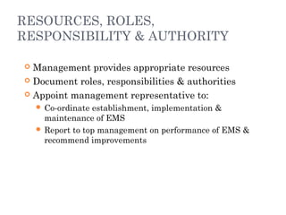 ENVIRONMENTAL MANAGEMENT SYSTEM | PPT