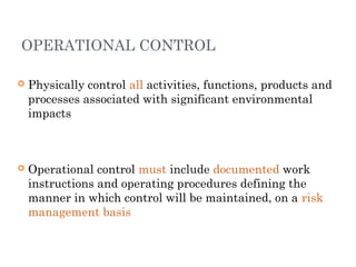 ENVIRONMENTAL MANAGEMENT SYSTEM | PPT