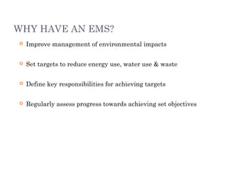 ENVIRONMENTAL MANAGEMENT SYSTEM | PPT