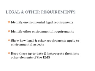 ENVIRONMENTAL MANAGEMENT SYSTEM | PPT