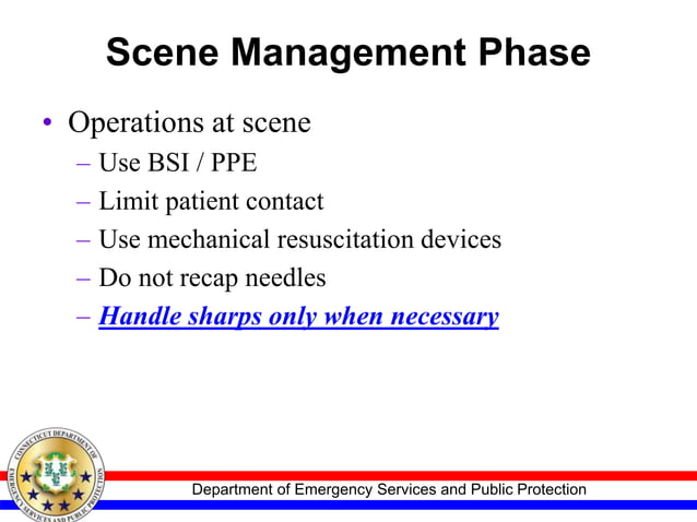 EMS - Body Substance Isolation-Infection Control 03-2020.pptx | First Aid | Injuries