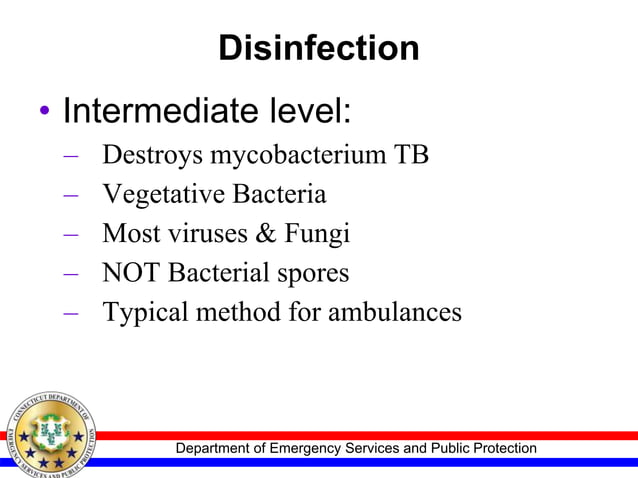 EMS - Body Substance Isolation-Infection Control 03-2020.pptx | First ...