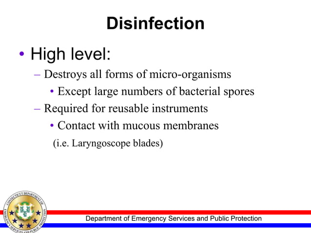 EMS - Body Substance Isolation-Infection Control 03-2020.pptx | First ...