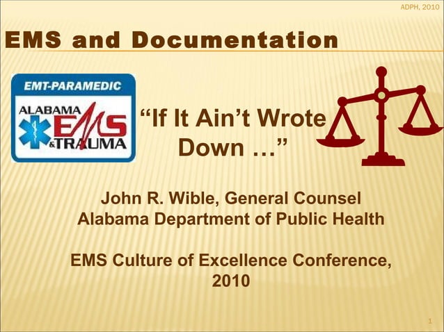 Ems.documentation.2010.final | PPT
