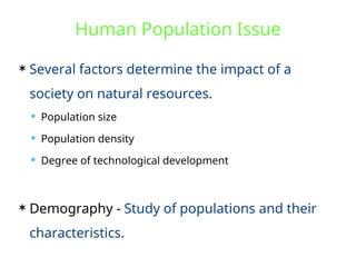 Environmental Management--Population.ppt