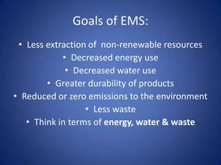 Ecologically Sustainable Development | PPTX