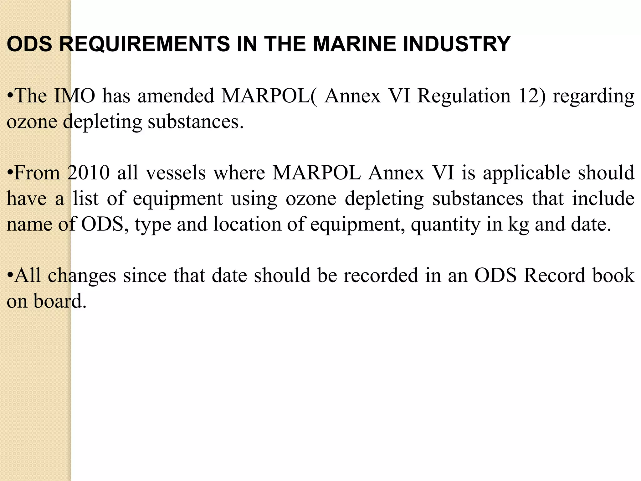 ozone depletion and business | PPTX