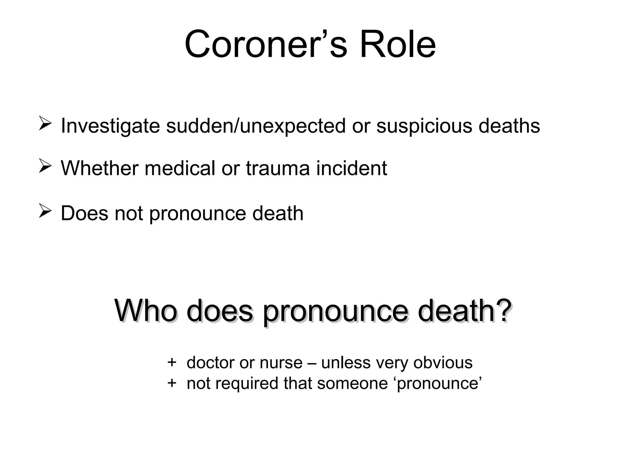 EMS and death | PPT