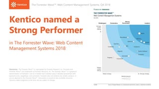 Kentico 12 Launch Webinar | PPT