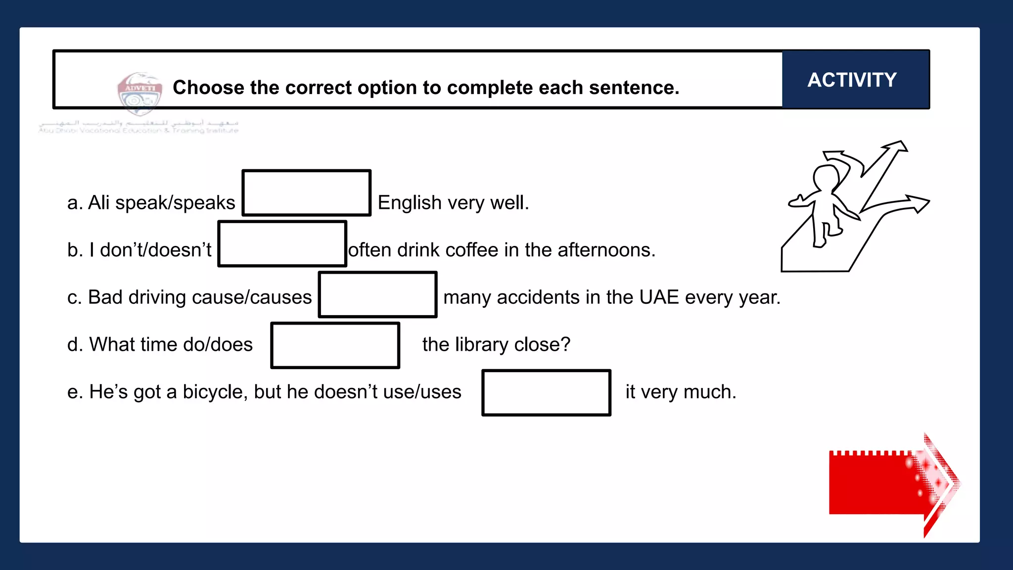 Em sat grammar 1 - present tenses | PDF