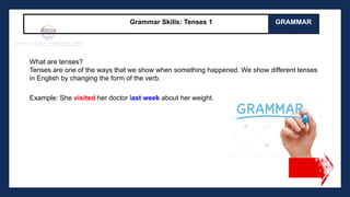 Em sat grammar 1 - present tenses | PDF