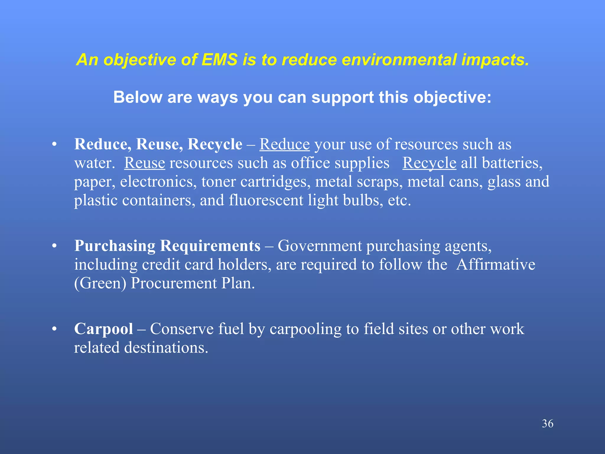 Ems awareness training | PPT