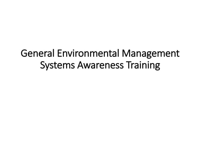environment management system_awareness_training.ppt | Environmental ...
